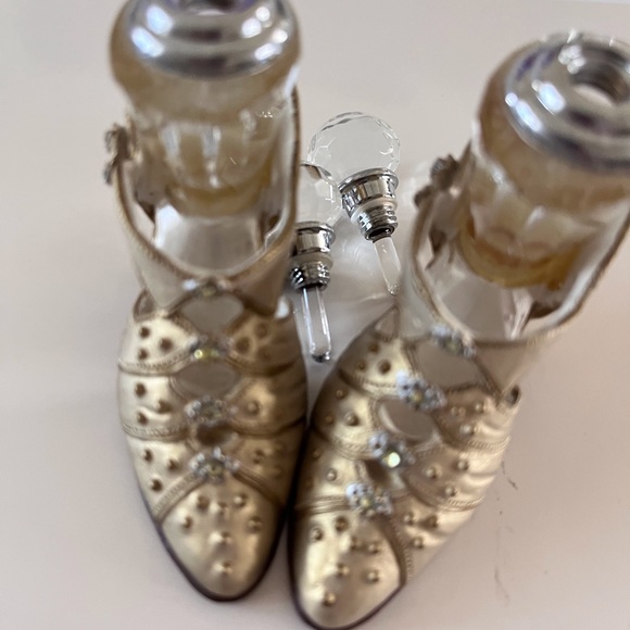 Accents | Crystal Ball Top Shoe Perfume Bottles | Poshmark